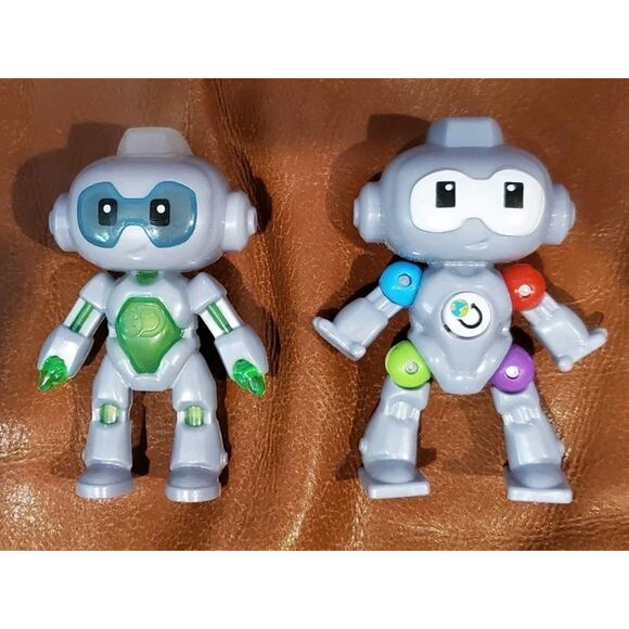 McDonald's | Toys | 4 In 220 Gray Plastic Robots Mcdonalds Kids Meal ...